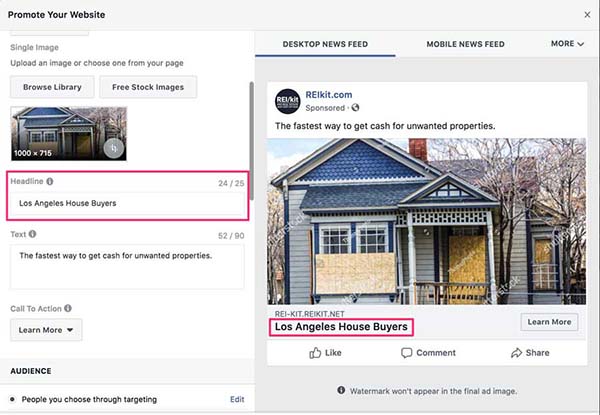 Step By Step Guide To Your First Facebook Ad For Motivated Seller Leads ...
